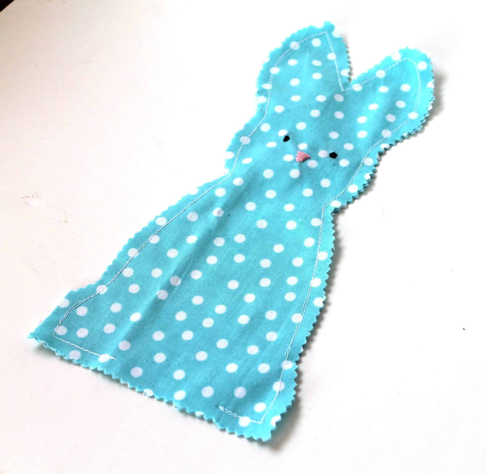 Easy Easter Bunny Tutorial to Make- Fabric Bunny Plush - A Crafty Life