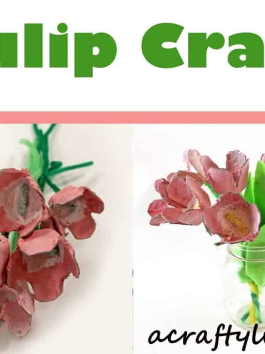 31 Fun Spring Flower Crafts to Make: Easy Activities - A Crafty Life