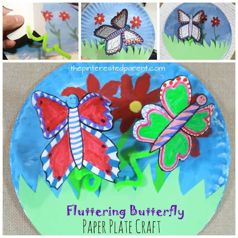 Fun Butterfly Crafts to Make: Easy Preschooler Crafts - A Crafty Life