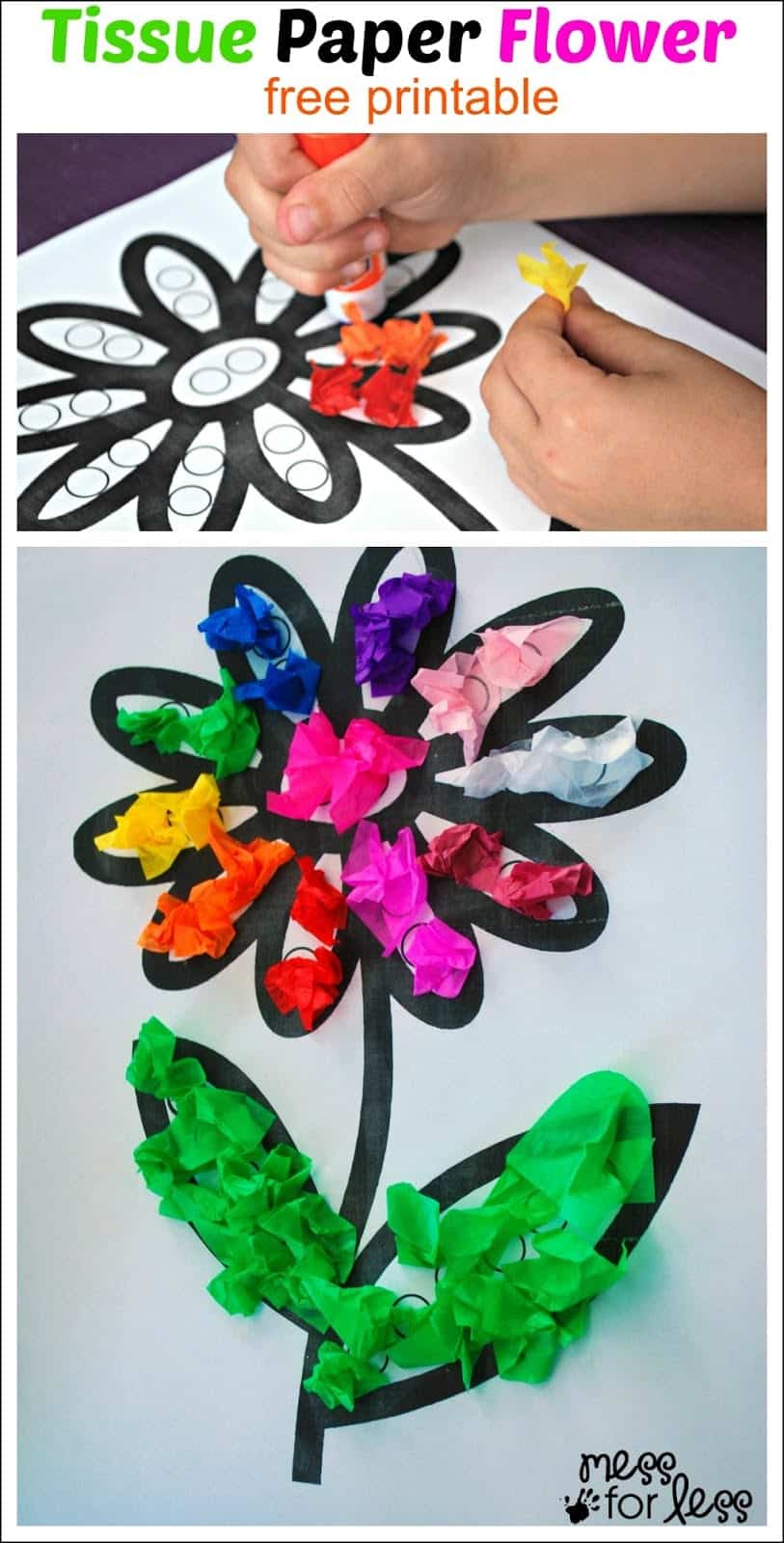 31 Fun Spring Flower Crafts to Make: Easy Activities - A Crafty Life