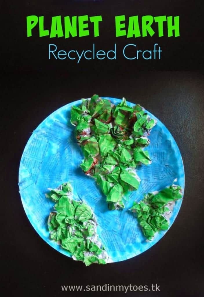 25 Easy Earth Day Crafts to Celebrate: Recycle Reuse - A Crafty Life