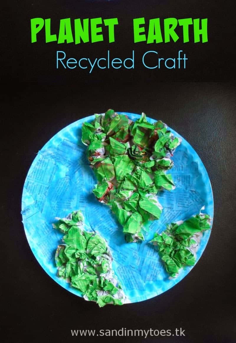25 Easy Earth Day Crafts to Celebrate: Recycle Reuse - A Crafty Life