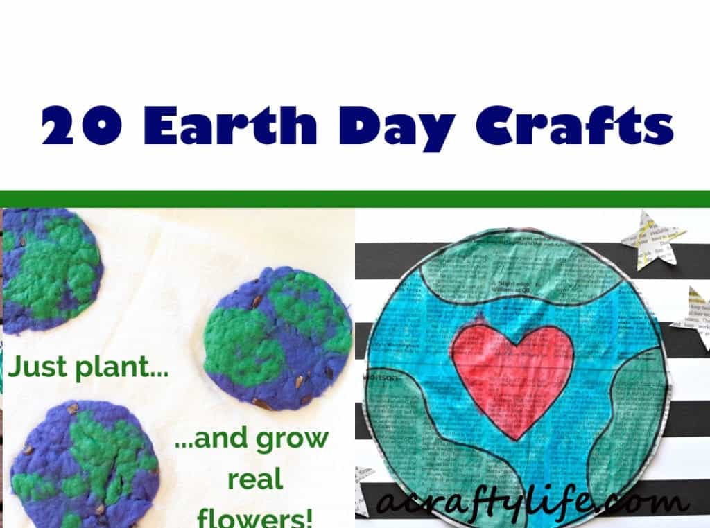28 Recycled Kid Crafts – Reuse Recycle Crafts - Earth Day - A Crafty Life