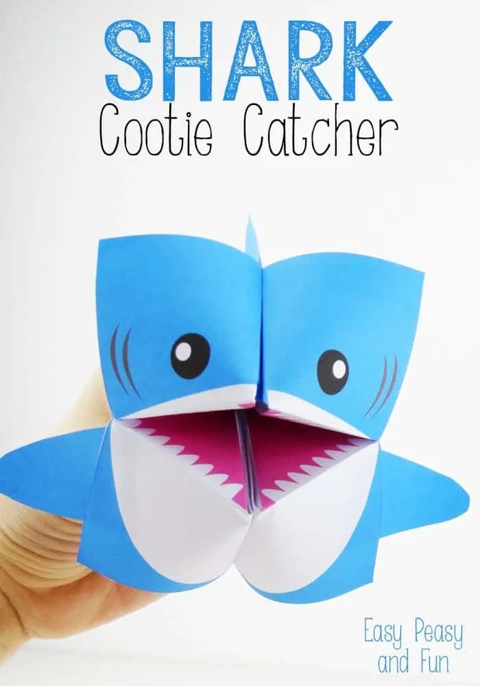 15 Easy Shark Kid Crafts for Themed Week to Make - A Crafty Life