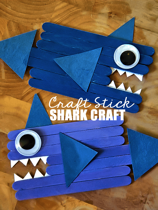 15 Easy Shark Kid Crafts for Themed Week to Make - A Crafty Life