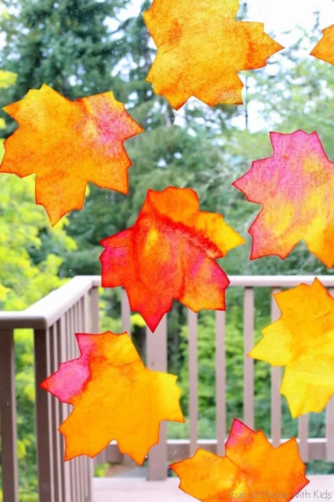 21 Fall Craft with Leaves – Celebrate Autumn - A Crafty Life