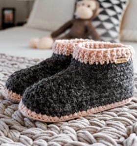 21 Crochet Slipper Patterns to Make – Great Cozy Gifts - A Crafty Life