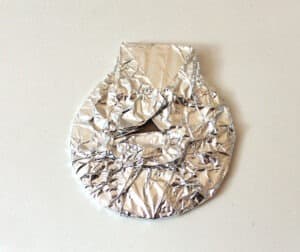 Easy Tin Foil Christmas Ornaments Craft for Kids - A Crafty Life