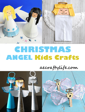 37 Easy Angel Crafts for Kids – Fun Christmas Ideas - A Crafty Life