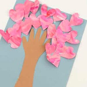 23 Easy Heart Crafts for Preschoolers - Valentine's - A Crafty Life