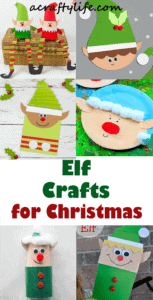 15 Fun Preschool Elf Crafts for Christmas - A Crafty Life