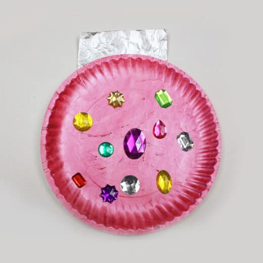 Paper Plate Christmas Ornament Craft for Preschool - A Crafty Life