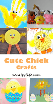 23 Fun & Easy Chick Crafts for Preschoolers Easter DIY - A Crafty Life