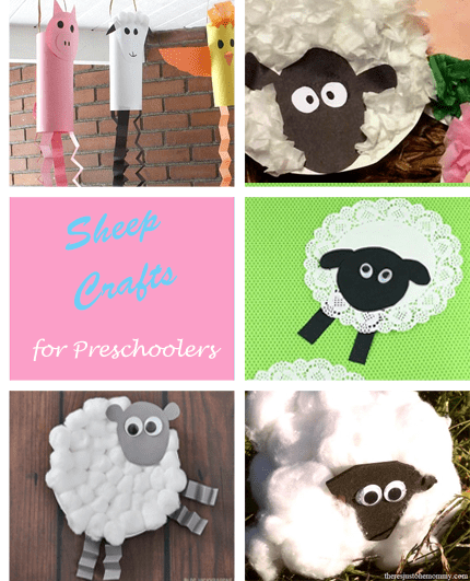 31 Fun Sheep Crafts for Preschoolers Easy Cute Lambs - A Crafty Life