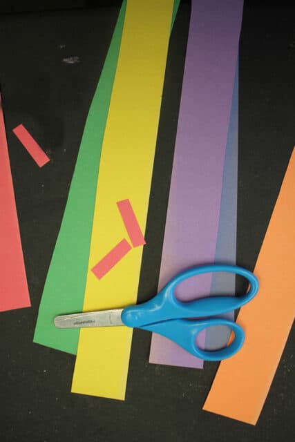 Easy Paper Letter R Rainbow Craft for Preschoolers to Make - A Crafty Life