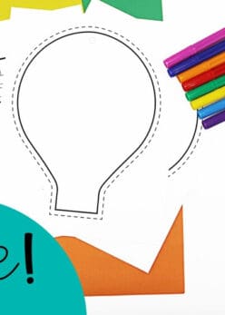 13 Great Air Balloon Crafts for Preschoolers to Make - A Crafty Life