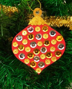 6 Easy Christmas Ornament Template Printable Fun Crafts - A Crafty Life