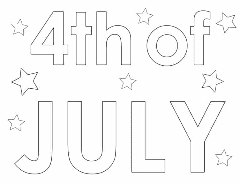 Free Printable 4th of July Craft for Preschool to Make - A Crafty Life