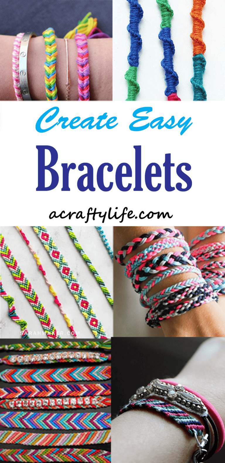 11 Bracelet Patterns That Are Easy to Make - A Crafty Life