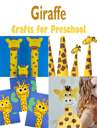 15 Fun and Easy Giraffe Crafts for Preschool - A Crafty Life