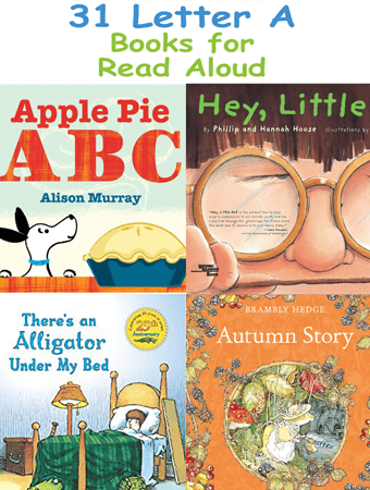 31 Enjoyable Letter A Books to Read Aloud List - A Crafty Life