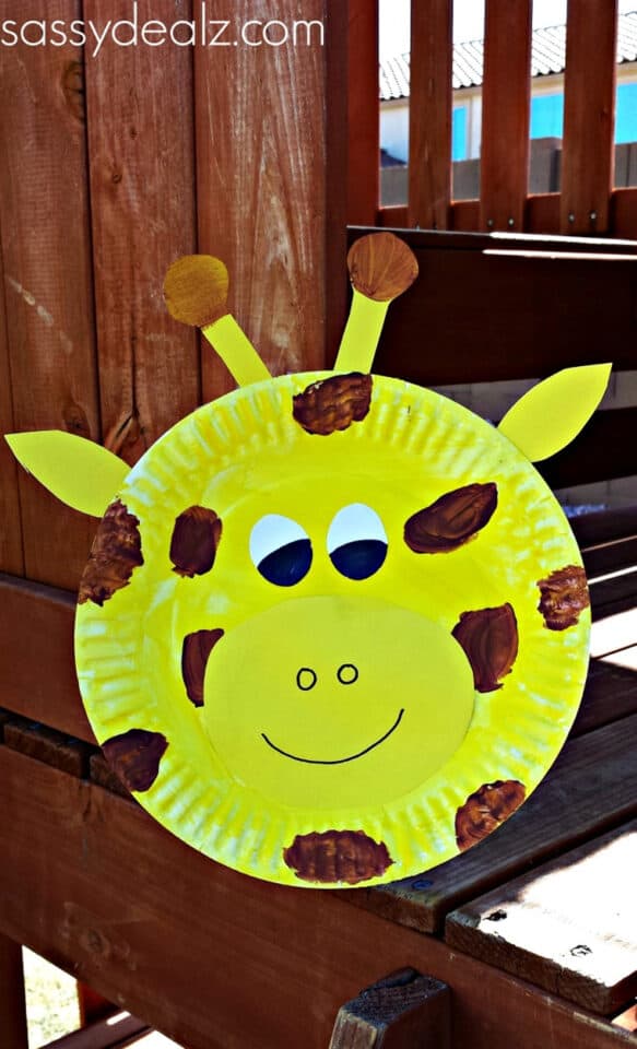 15 Fun and Easy Giraffe Crafts for Preschool - A Crafty Life