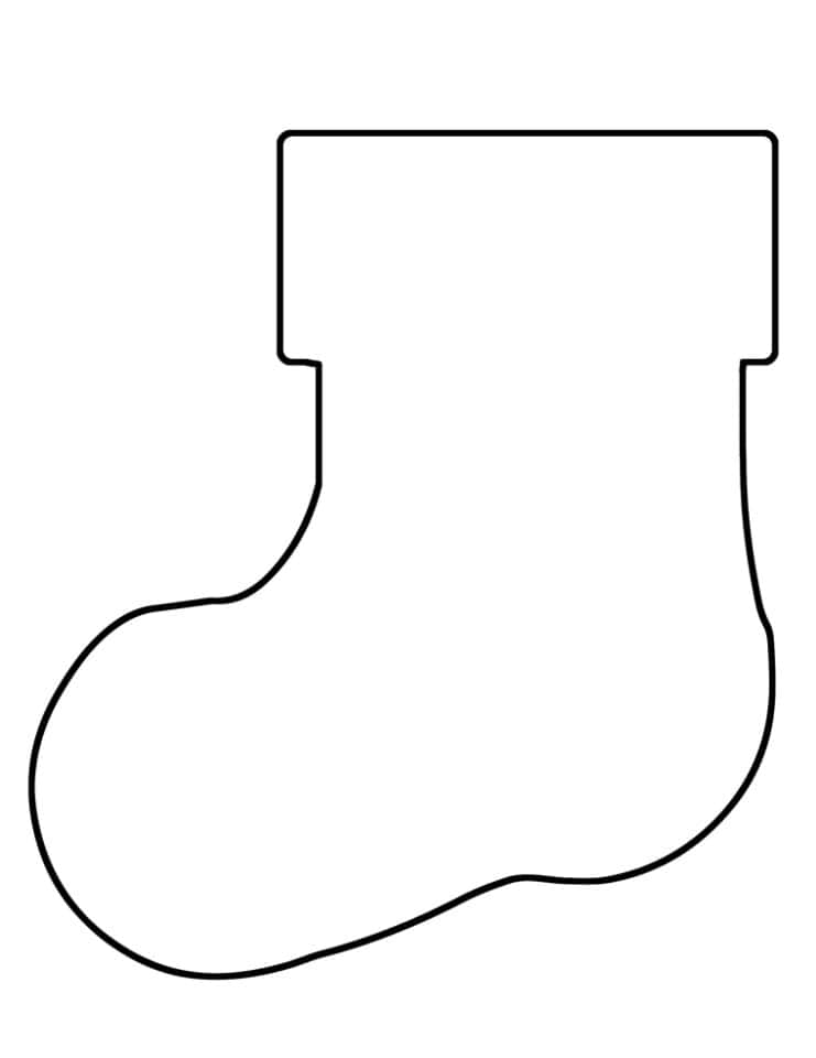 Printable Stocking Craft: Easy Paper Christmas Craft - A Crafty Life