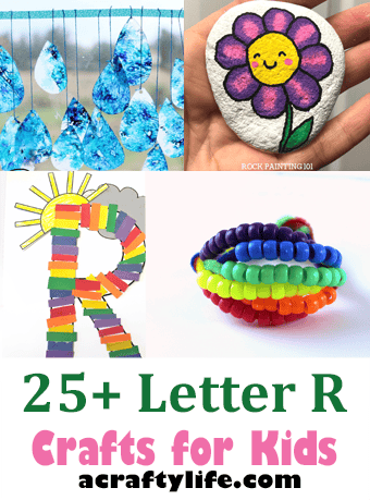 25 Easy Letter R Arts and Crafts for Preschoolers - A Crafty Life