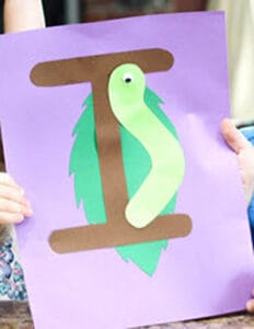 19 Easy Letter I Arts and Crafts for Preschoolers - A Crafty Life