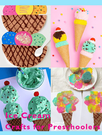 10 Ice Cream Crafts for Preschoolers to Make Summer Activities - A ...