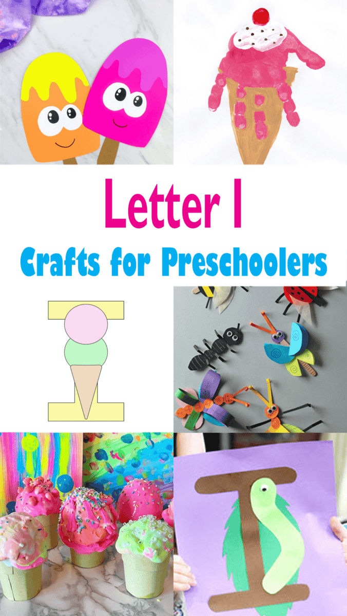 19 Easy Letter I Arts and Crafts for Preschoolers - A Crafty Life