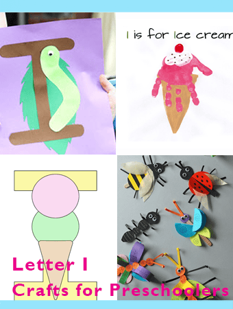 19 Easy Letter I Arts and Crafts for Preschoolers - A Crafty Life