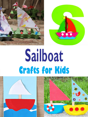 10 Easy Sailboat Crafts for Kids: Fun Boat Activities - A Crafty Life