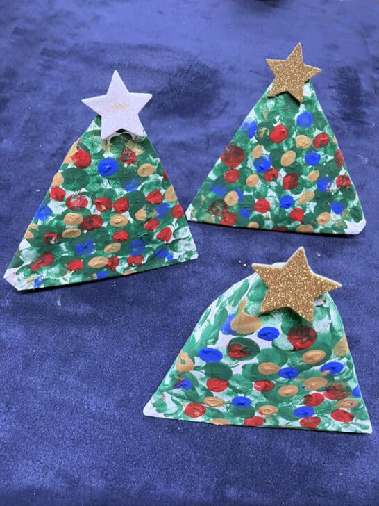 Easy Paper Plate Christmas Tree Ornament Craft to Make - A Crafty Life